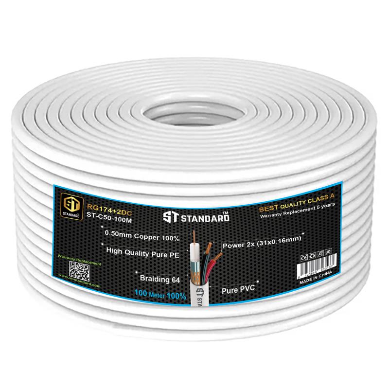 RG174 Coaxial Cable St C50 100M